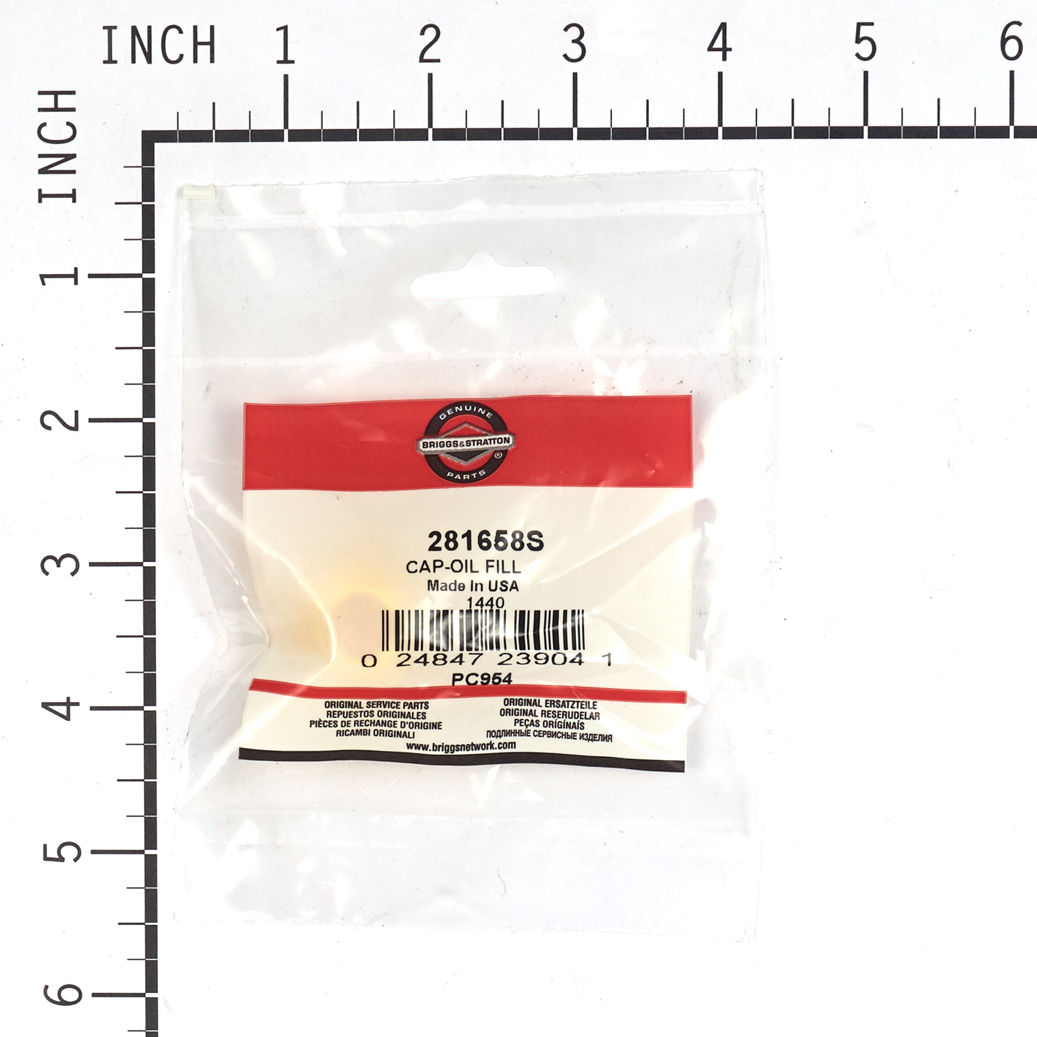 Briggs & Stratton 281658S Oil Fill Cap - Briggs & Stratton Online Store